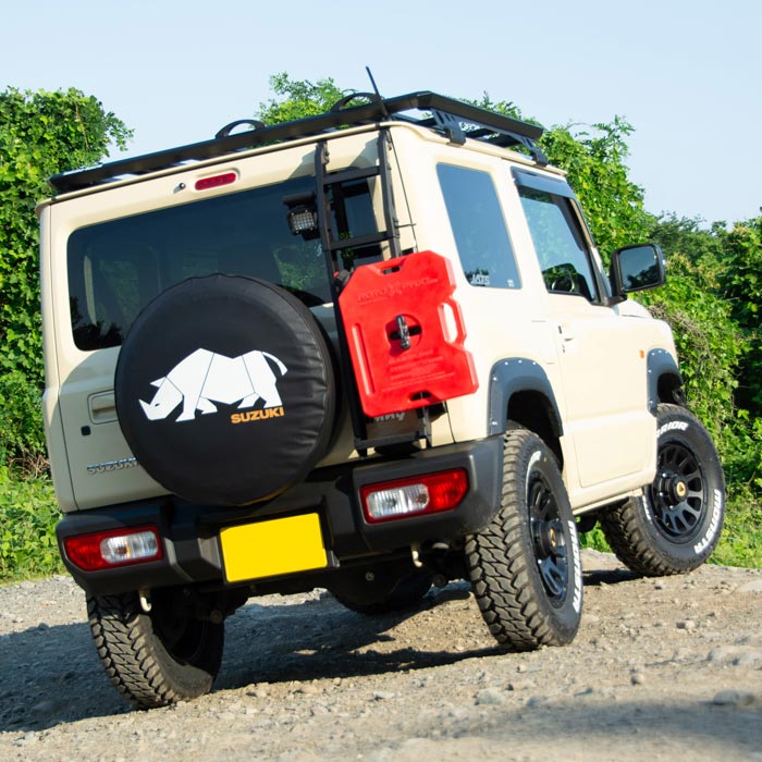 Jingle Jimライトウェイトラダー/ランプステー/ロトパックスステー 3点セット REAR LADDER 組み立て式 ジムニー JB64W シエラ JB74W ハシゴ 拡張可能 スチール ...